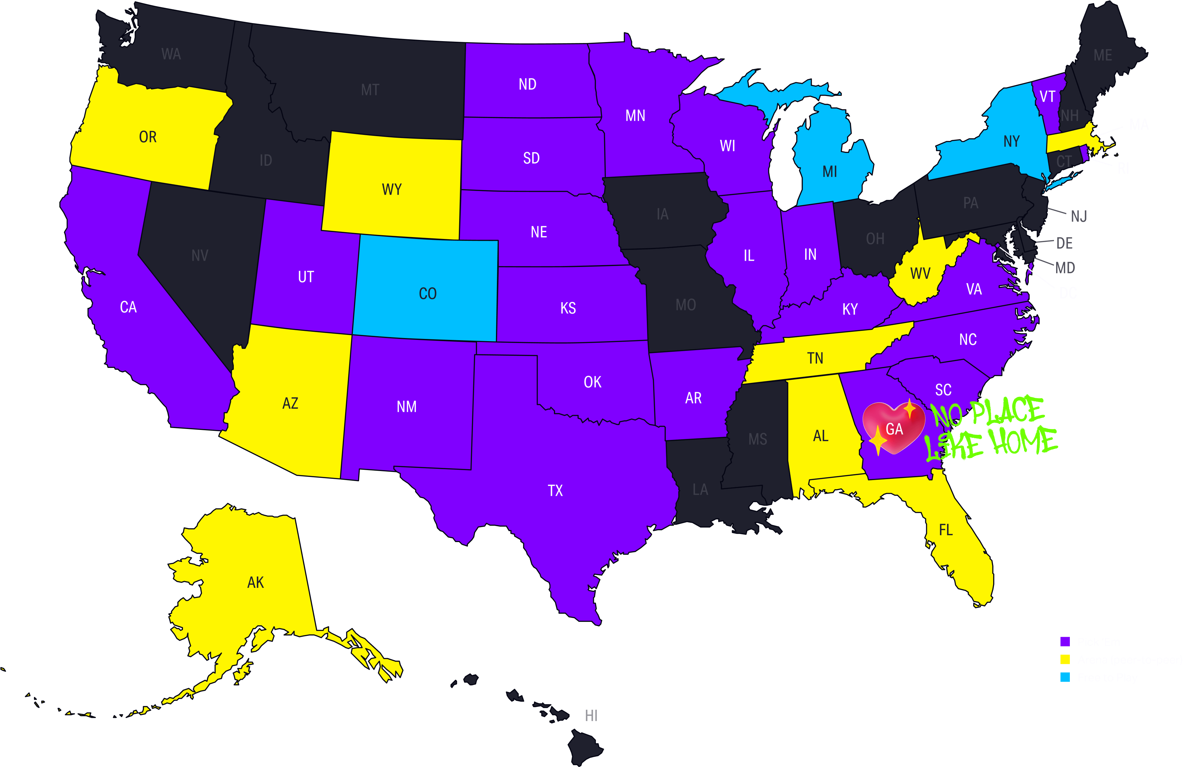 PrizePicks States: Find Out Where to Play PrizePicks DFS